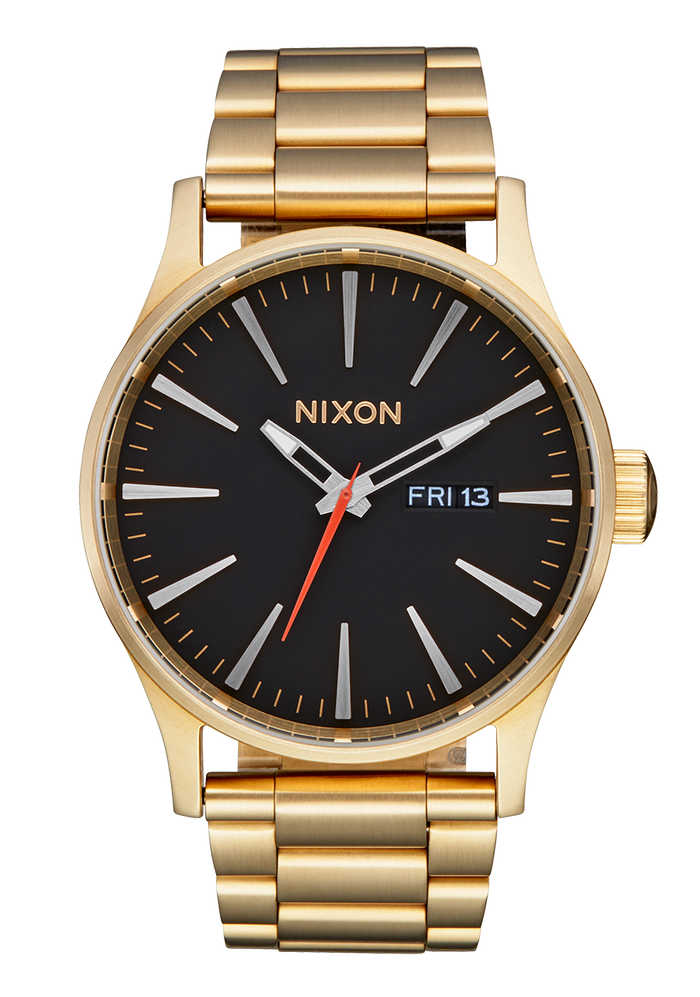 NIXON - Sentry Stainless Steel - Yellow Gold / Black