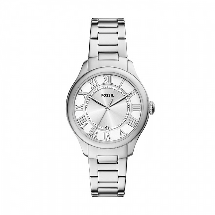 Fossil Carlie Mini Round Silver Women's Watch | ES5393 | Fossil | TIME ...
