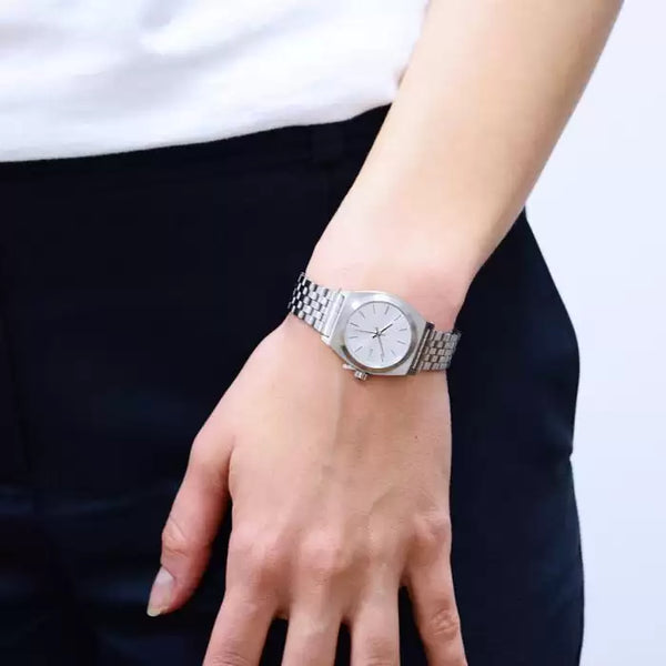 Buy Nixon Small Time All Silver Women's Watch | A3991920-00 | Time ...