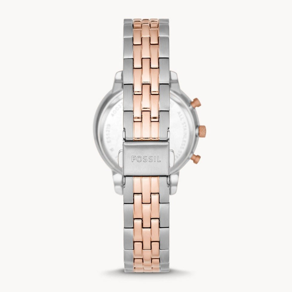 Buy Fossil Neutra Chronograph Two Tone Stainless Steel Womans Watch